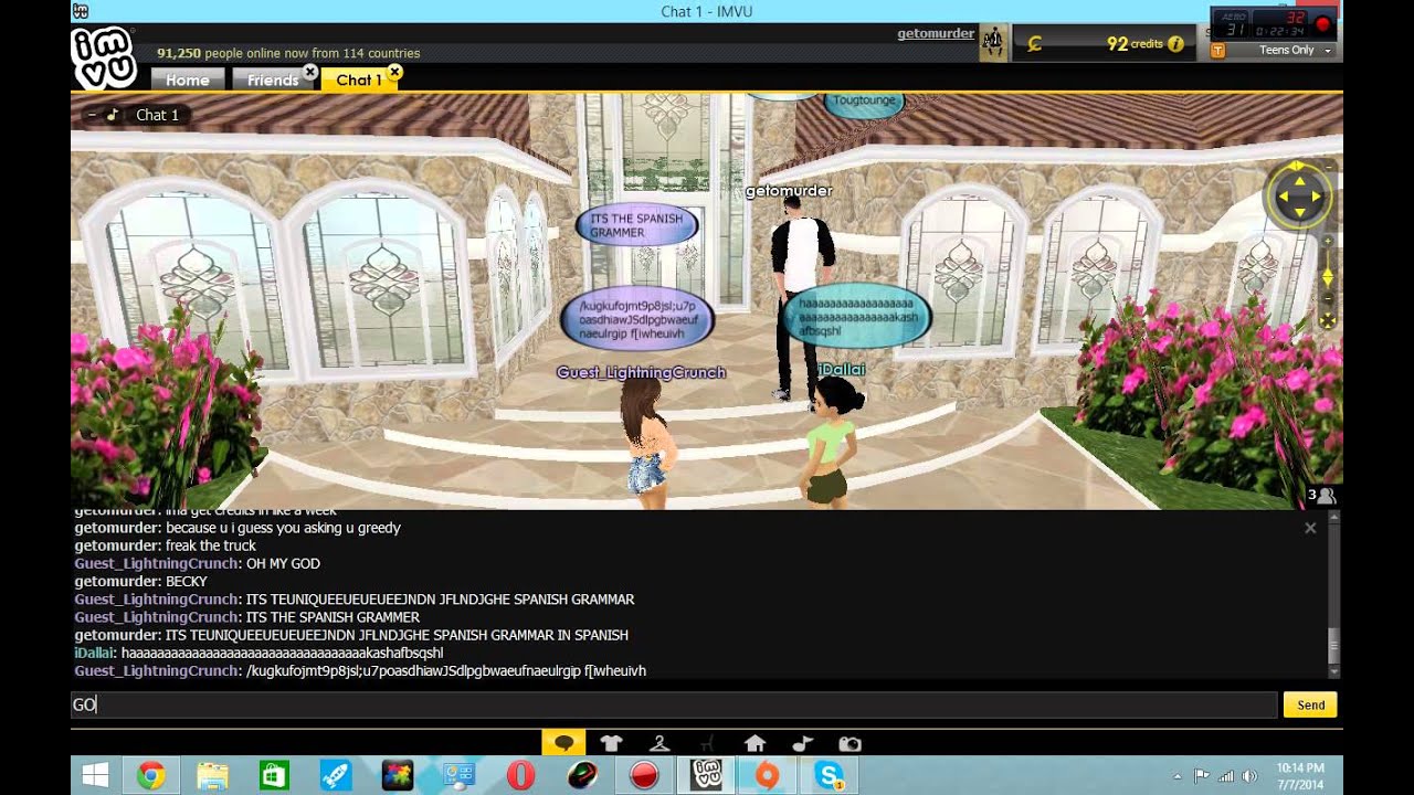 IMVU: School Days (2/4) - YouTube