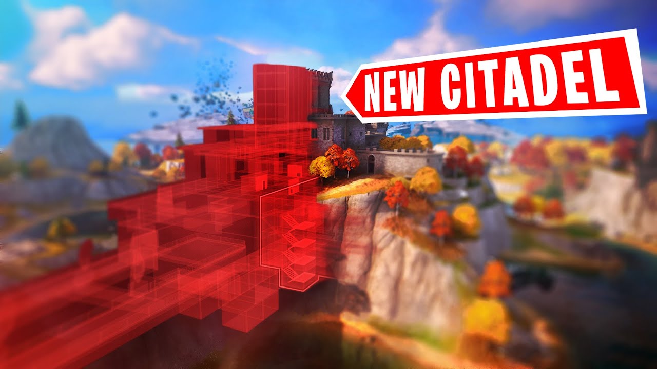 THE CITADEL Center of THE NEW HEIST SEASON in Fortnite - YouTube