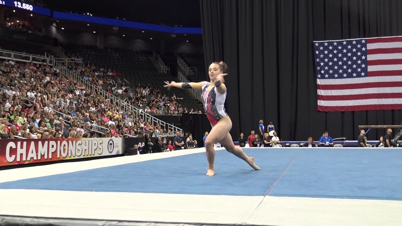 Faith Torrez – Floor Exercise – 2019 U.S. Gymnastics Championships ...