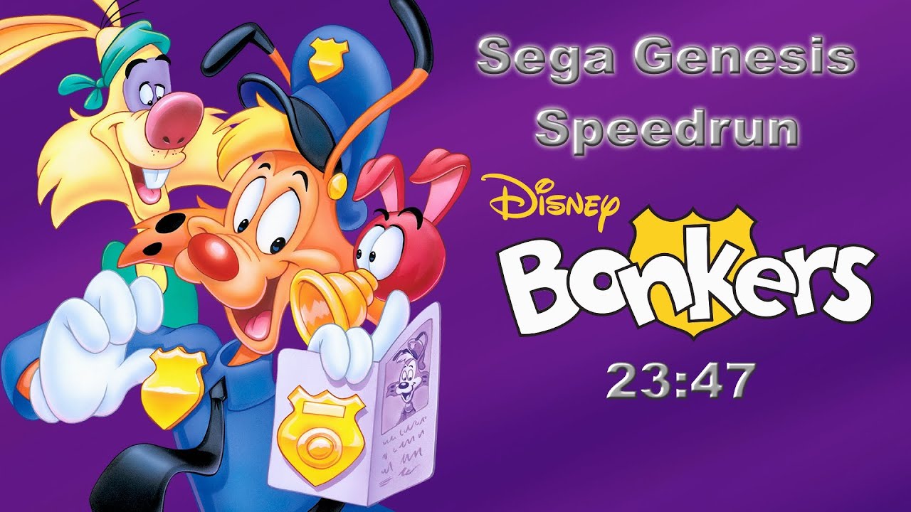 Bonkers Sega Genesis Speedrun Easy in 23:47 - YouTube