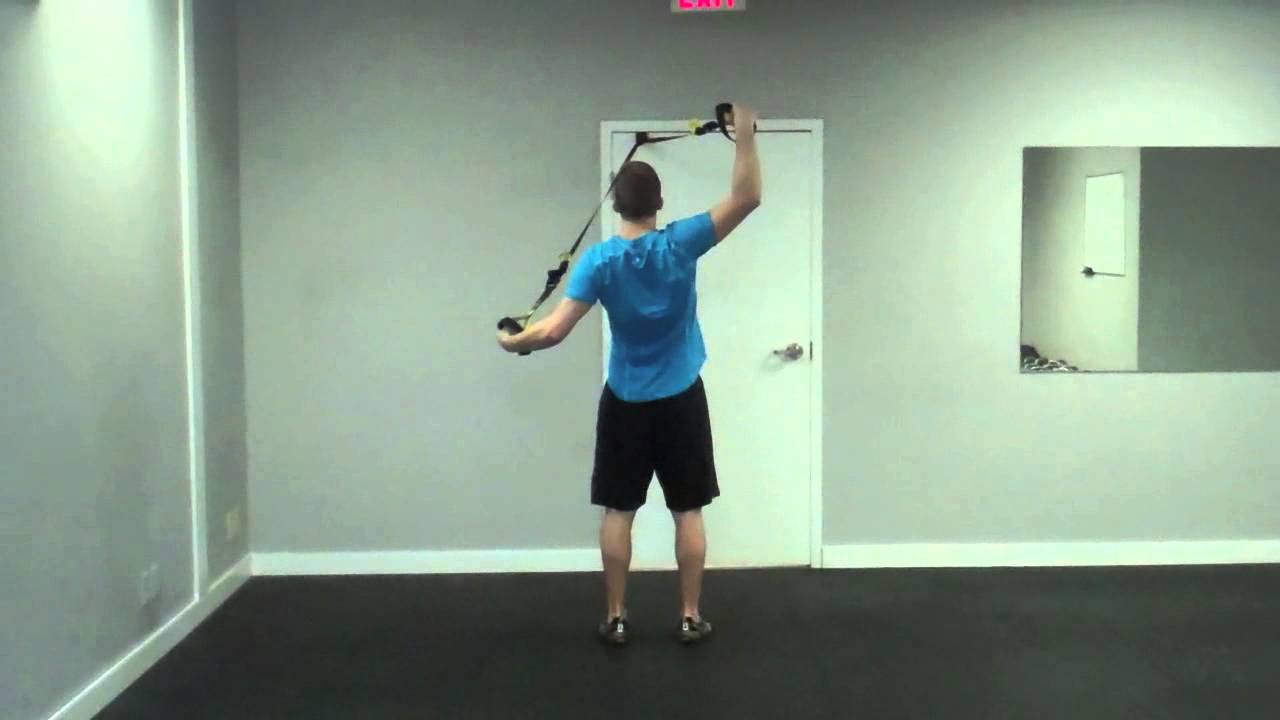 TRX Split Arm Reverse Flys - YouTube