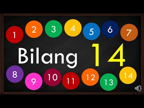 Bilang 14 (fourteen) #depedmelcs #kindermelcs #kindergarten - YouTube