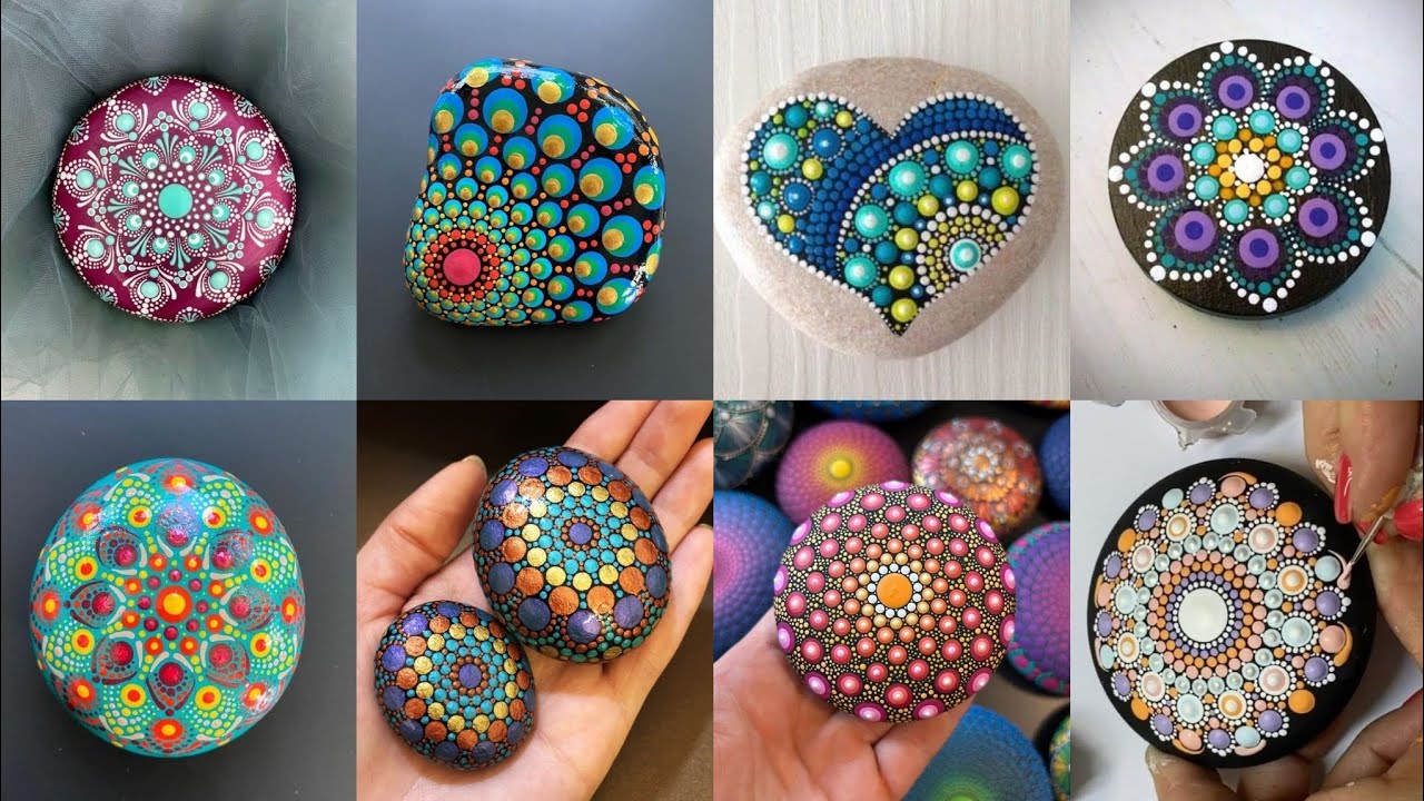 Amazing Diy Mandala Pebble Painting Ideas // Pretty Pebble Painting # ...