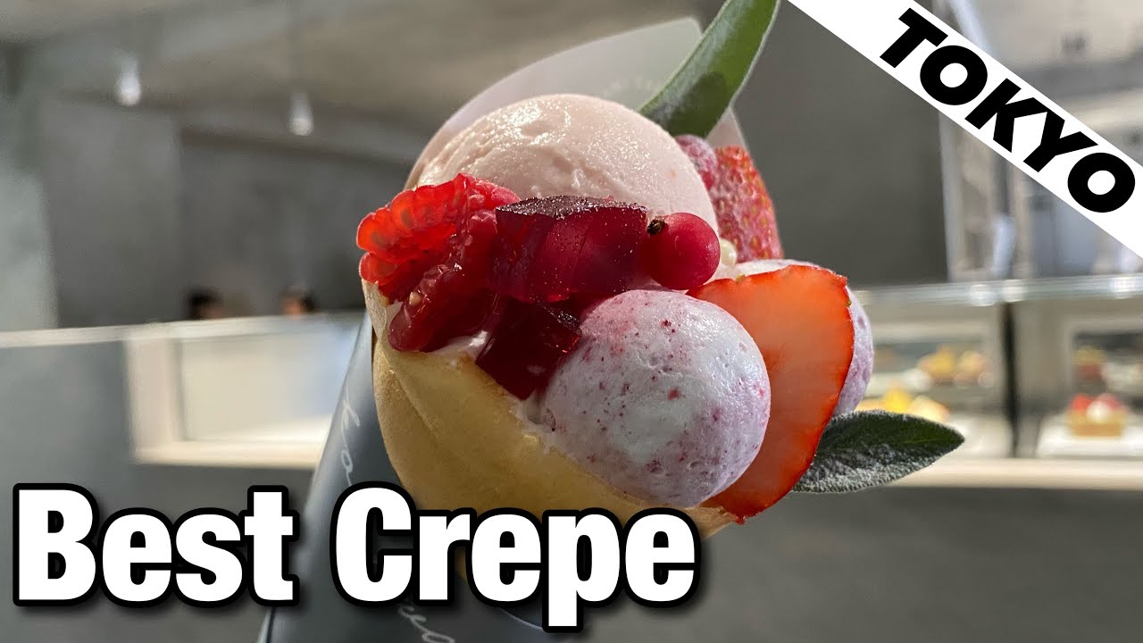 Top5 Tokyo Crepe Shop☆ TOKYO FOOD RANKING!! Japan vlog - YouTube