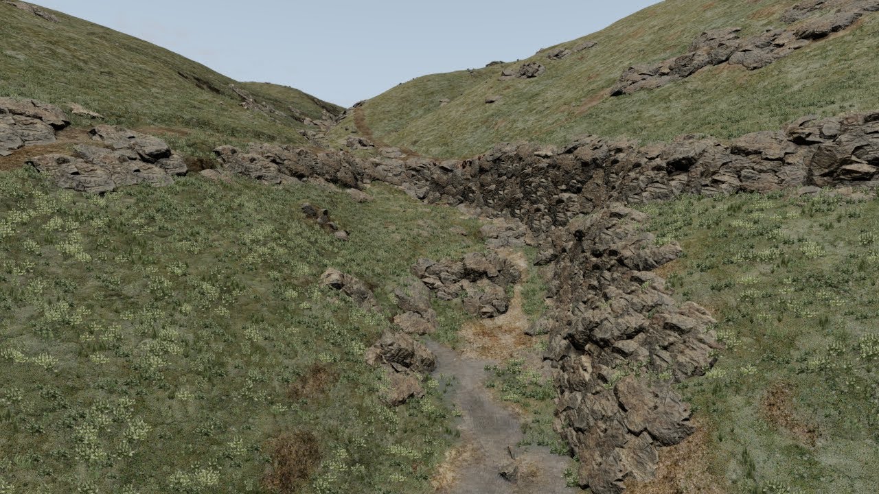 Procedural Rock Generation Showcase - Caney Ridge, USA - BeamNG.Drive ...