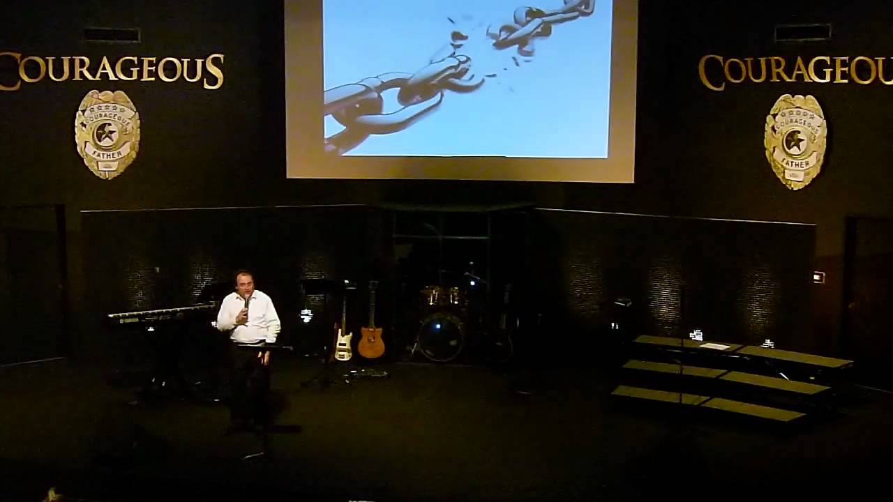 10/16/2011 Church Service Courageous Series 3rd week Part 3 "Pastor ...