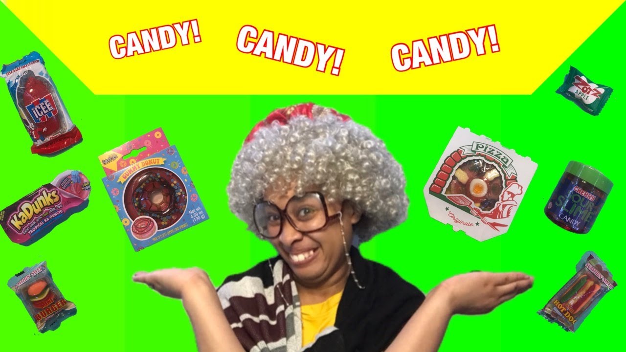 GRANDMA TRIES DELICIOUS CANDIES!!! - YouTube