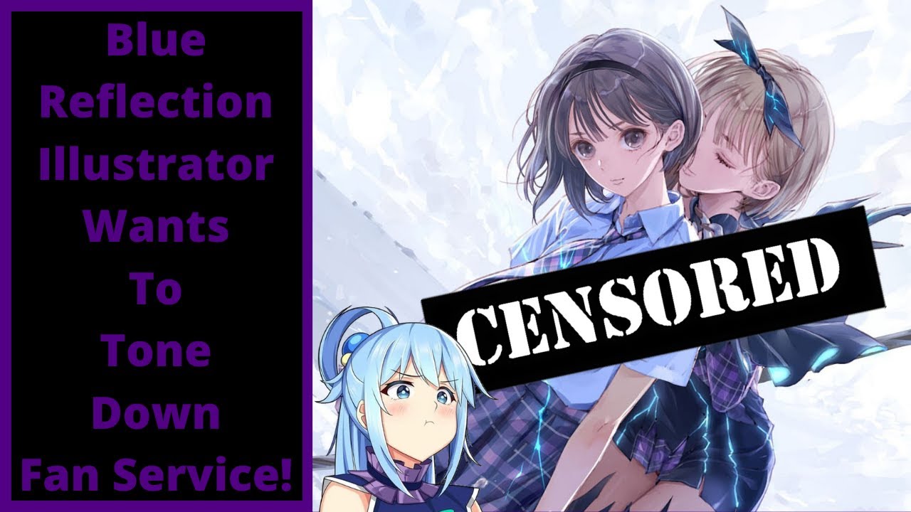 Blue Reflection Second Light Illustrator Says They Must Reduce Or ...