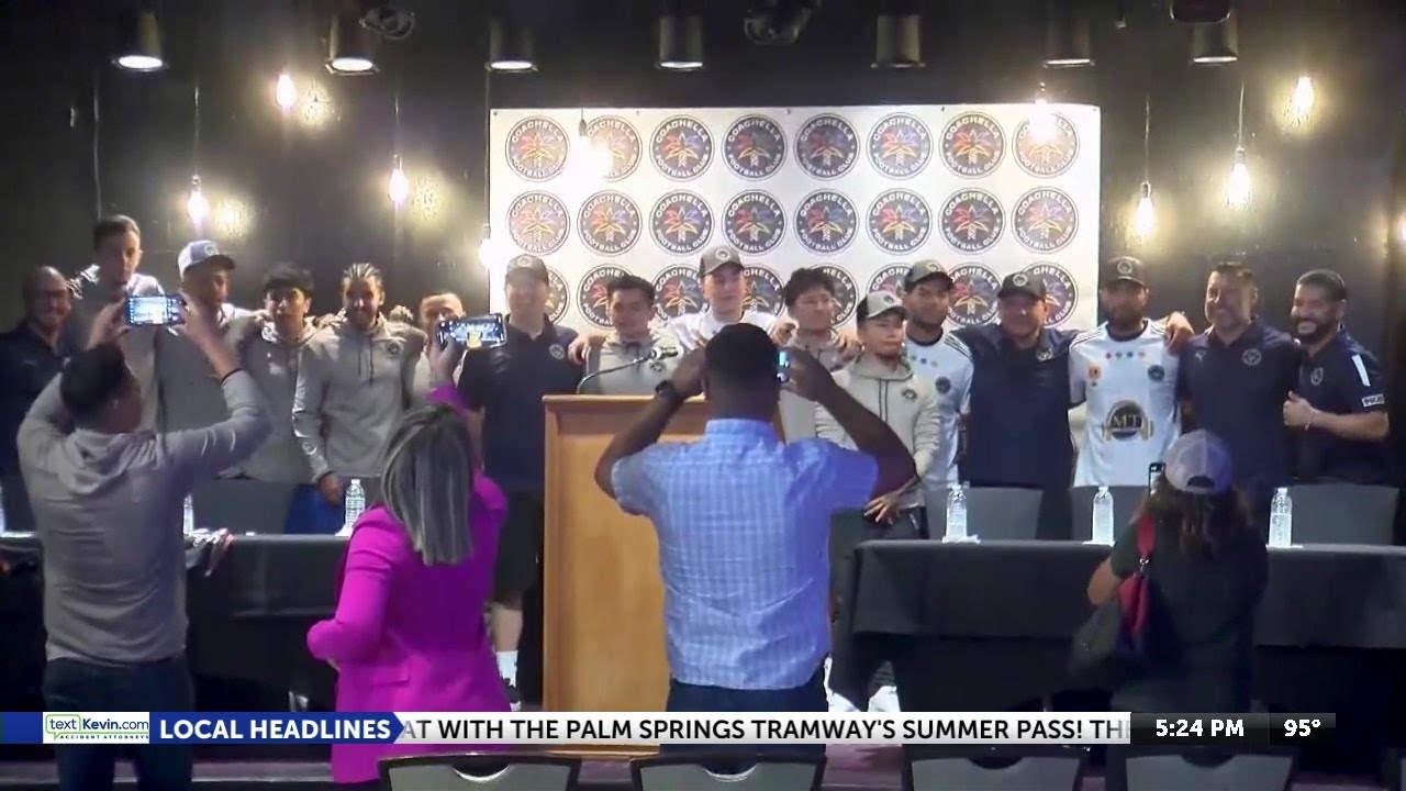 Coachella FC to begin inaugural season in USL League Two - YouTube