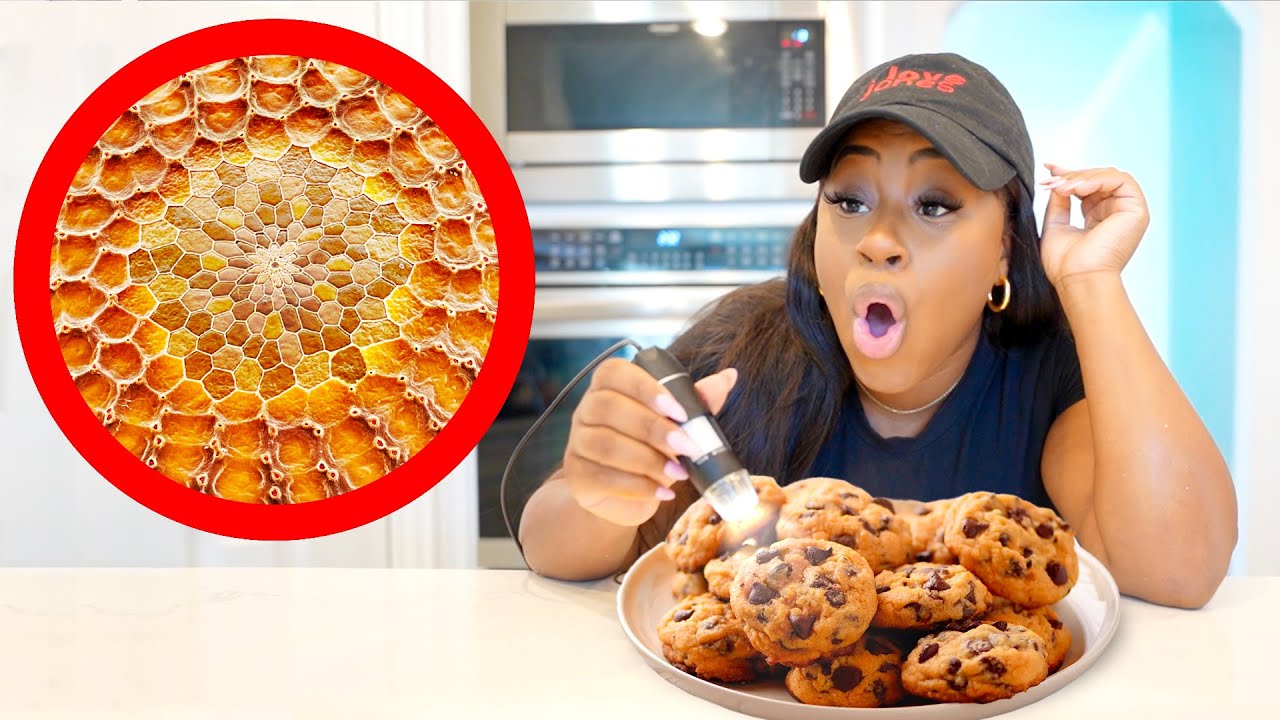 WHAT YOUR FOOD LOOK LIKE UNDER A MICROSCOPE! - YouTube