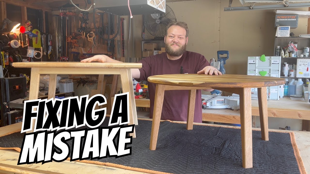 Table Top Swap - Making Two Tables Out of One - YouTube