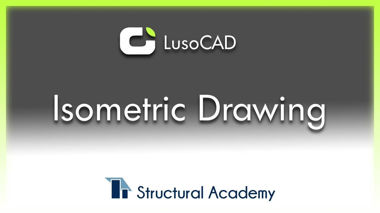 LusoCAD - Isometric Drawing - YouTube