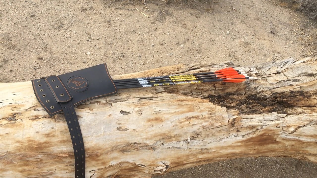 An Unusual Back Quiver for Mounted Archery - YouTube