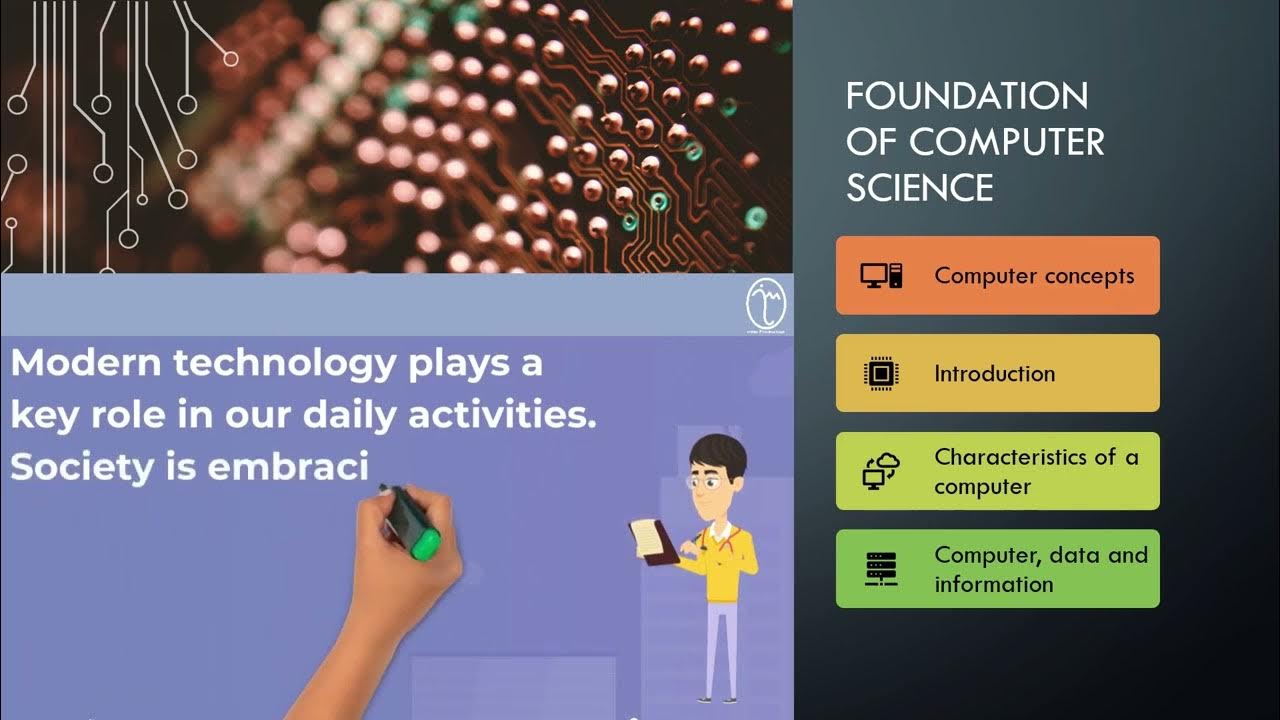 Foundation of Computer Science - Computer concepts lesson 1 - YouTube