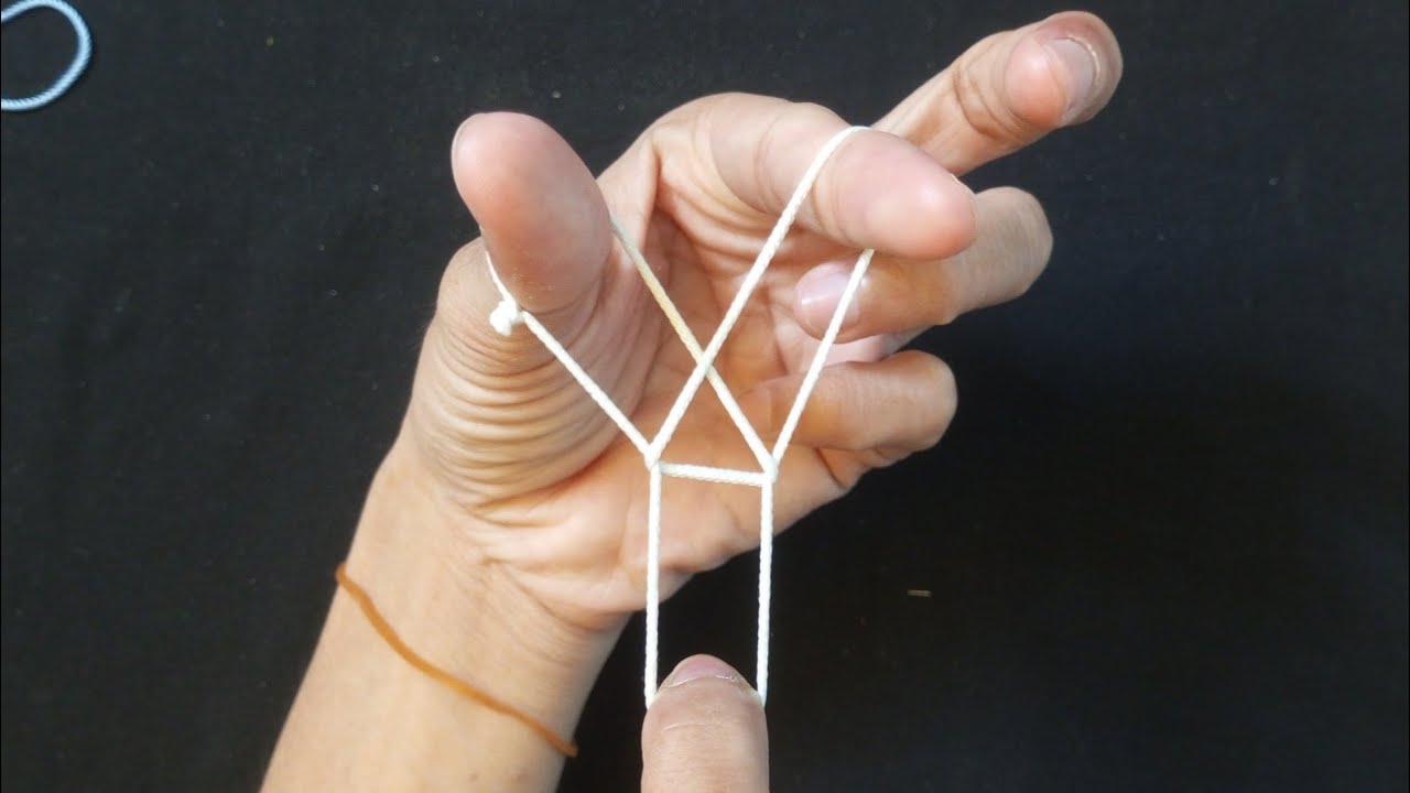 How to make letter Y or alphabet Y with rope step by step easy and ...