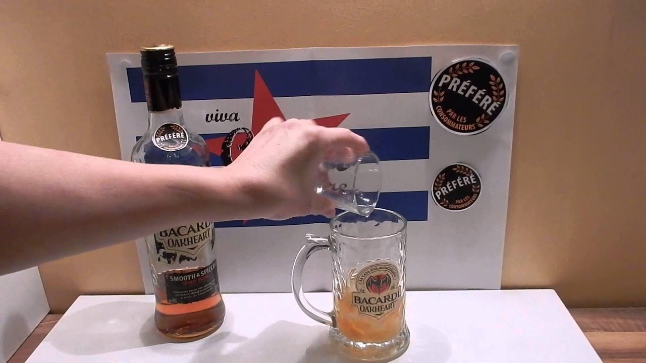 Recette du Cocktail Cuba Libre : Rhum et Coca Cola - YouTube