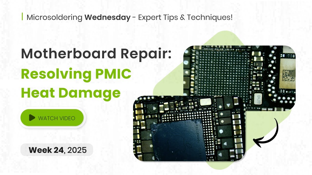 Repairing PMIC Heat Damage on a Motherboard | Step-by-Step Guide - YouTube