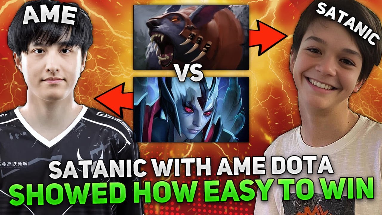 SATANIC SHOWED HOW EASY TO WIN on URSA CARRY with AME DOTA 2 - YouTube