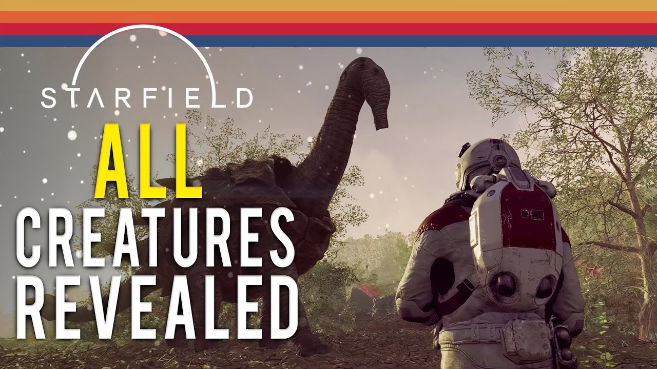 All Starfield Creatures Revealed So Far... - YouTube