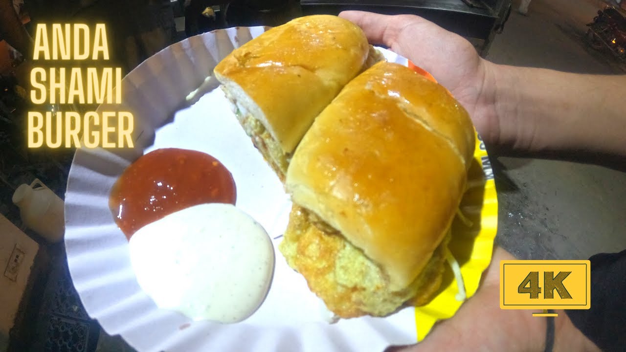 ANDA SHAMI BURGER ||| Egg 🥚 & Lentils Petty BURGER 🍔 ||| Pakistan ...