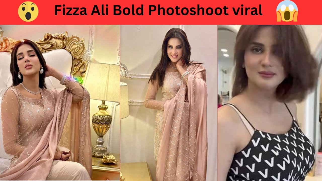 Pakistani Acter and Model Fizza Ali Bold Photoshoot viral # ( fizza ali ) - YouTube