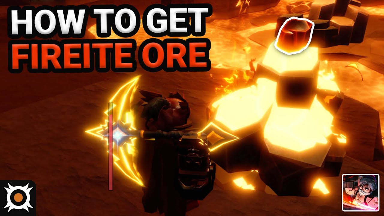The Forge - Where to Get Fireite Ore (Location) - YouTube