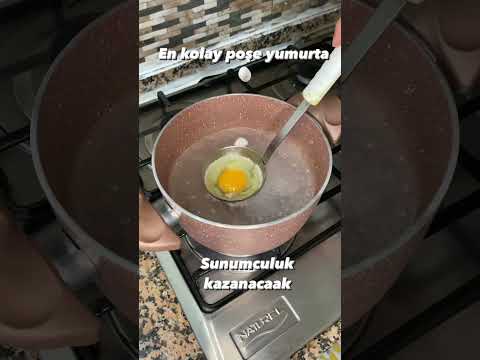 Poşe yumurta yapmanın kolay yolu #yumurta #poşeyumurta #pratikbilgiler #pratiktarifler #sunumsever