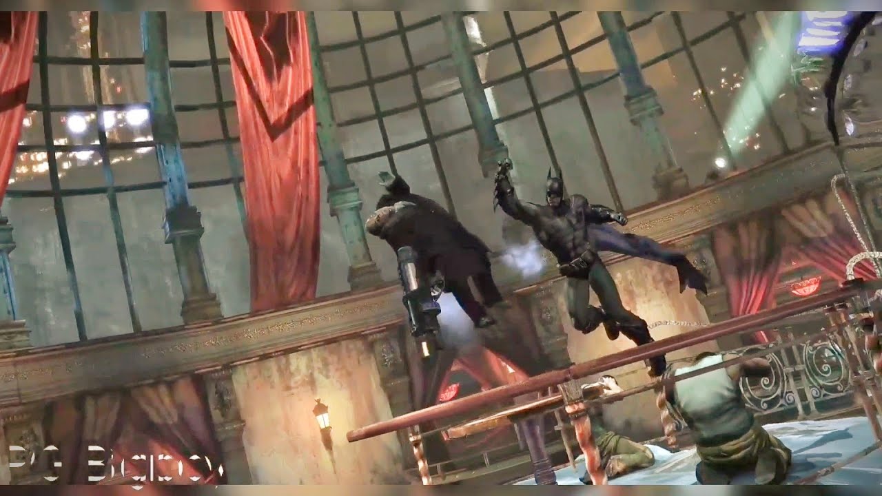 Batman Arkham City Penguin Boss Fight, Arkham City Penguin Boss - YouTube