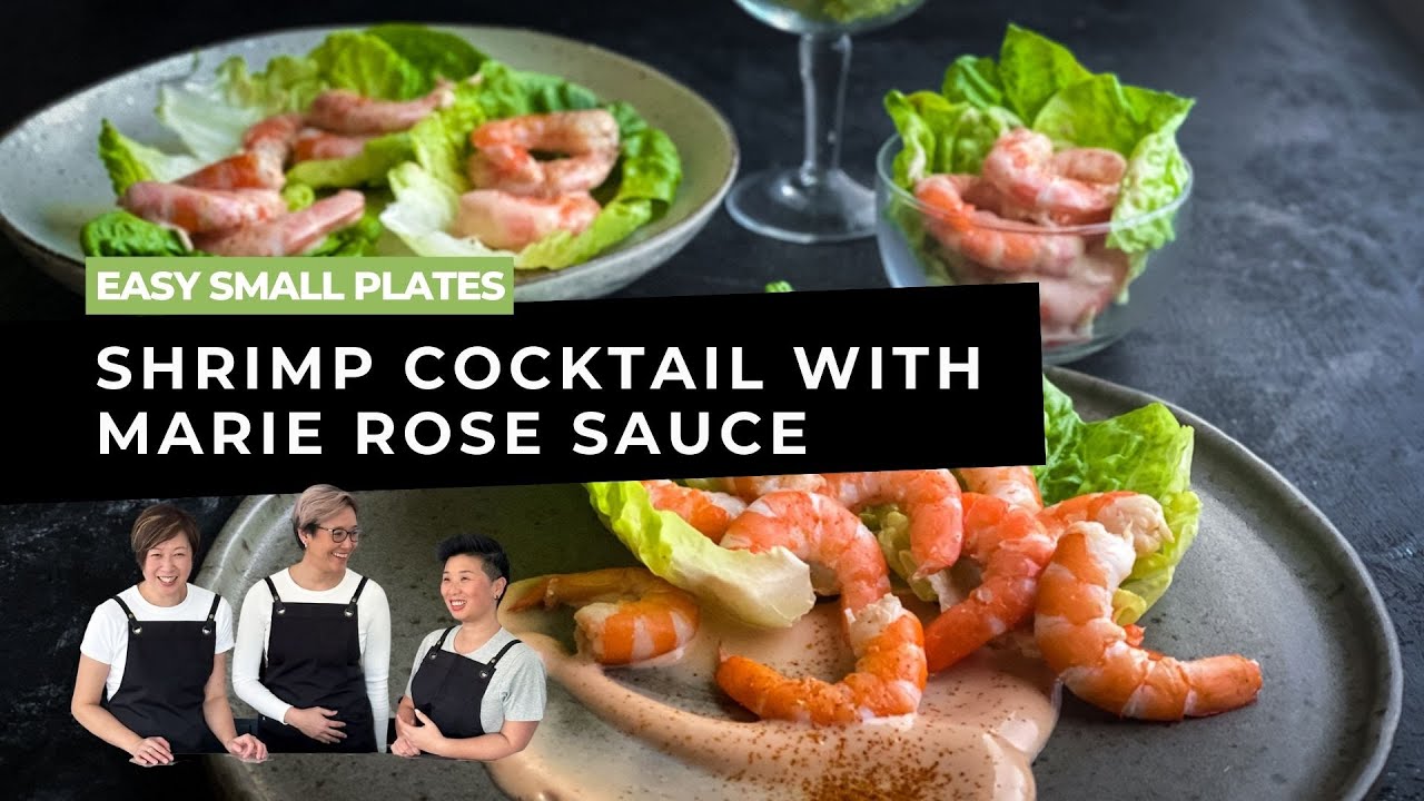 Classic Prawn Cocktail Recipe with Marie Rose Sauce - YouTube