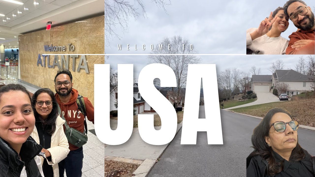 USA VLOG 1: First time Traveling to America, Journey and first day ...