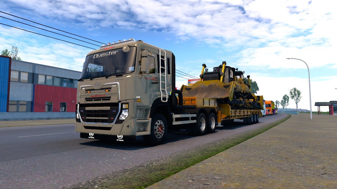 FREE MOD UD QUESTER SUPPORT ETS2 V.1.41 - V.1.53 || EURO TRUCK ...