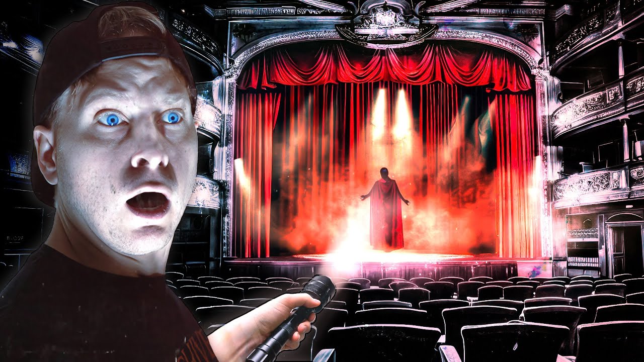 Our HAUNTED Night Inside a Terrifying Opera House: This Place is ...