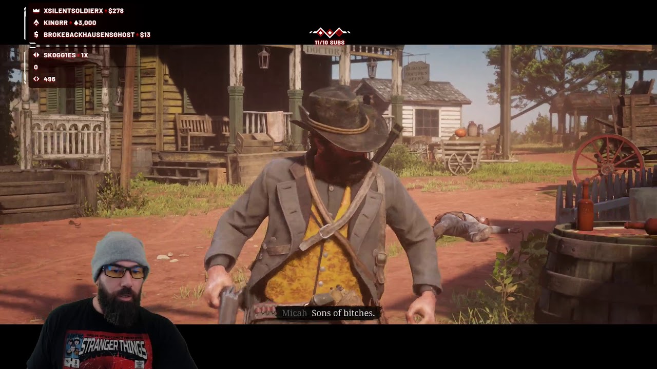 Red Dead Redemption 2 - Sean Get's It & My Reaction Twitch Live Stream ...