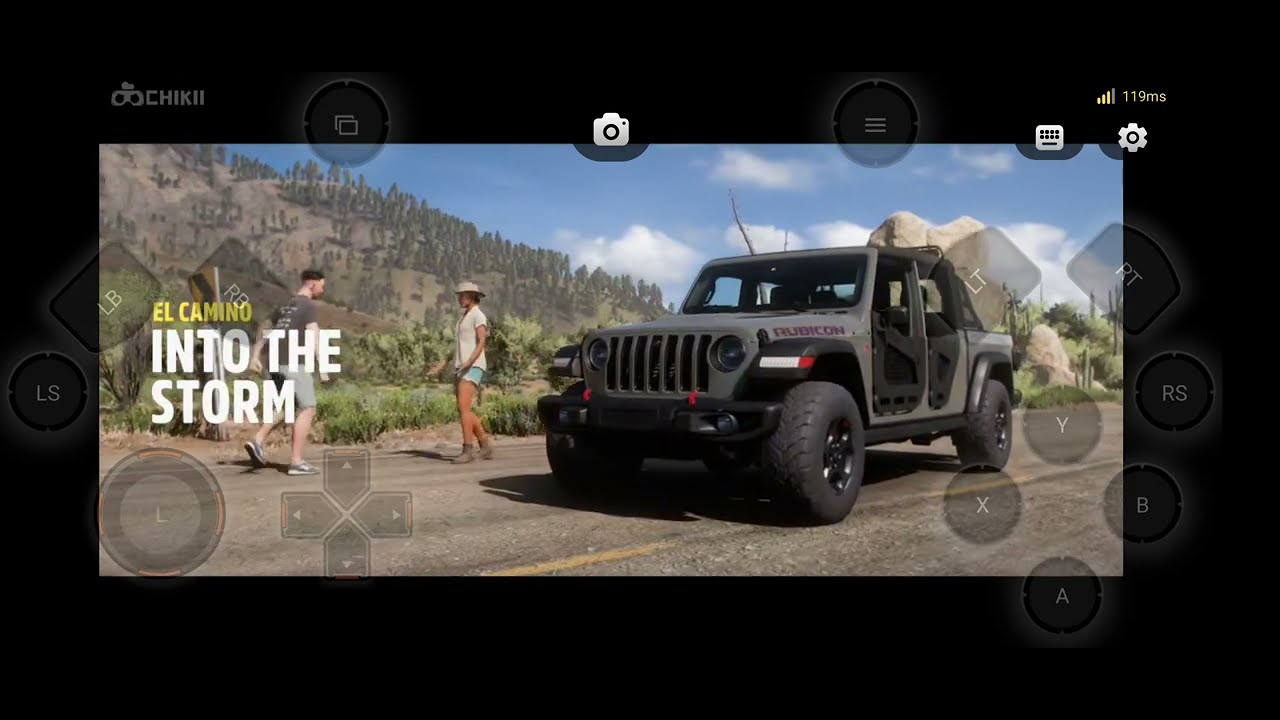 Forza Horizon 5 in Android chikki emulator Gameplay #1 - YouTube
