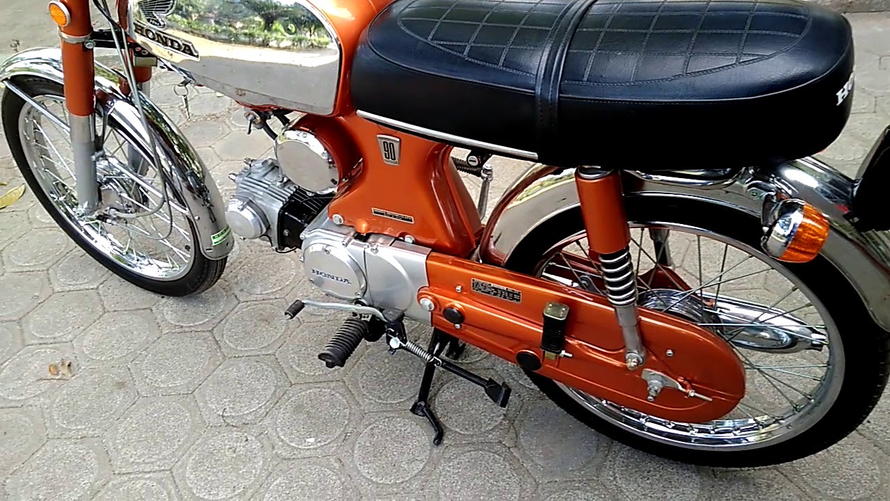 Honda s90z restore original by antik motor - YouTube