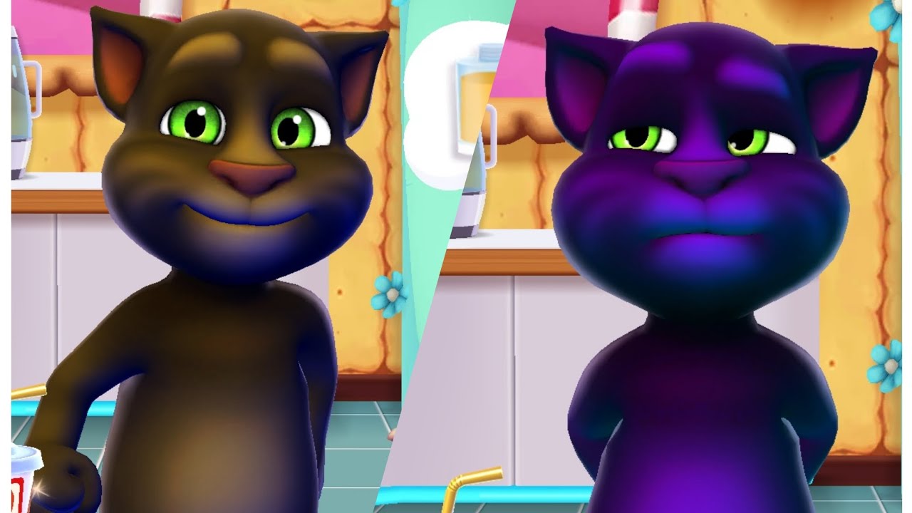 talking tom game viral video game playing talking tom - YouTube