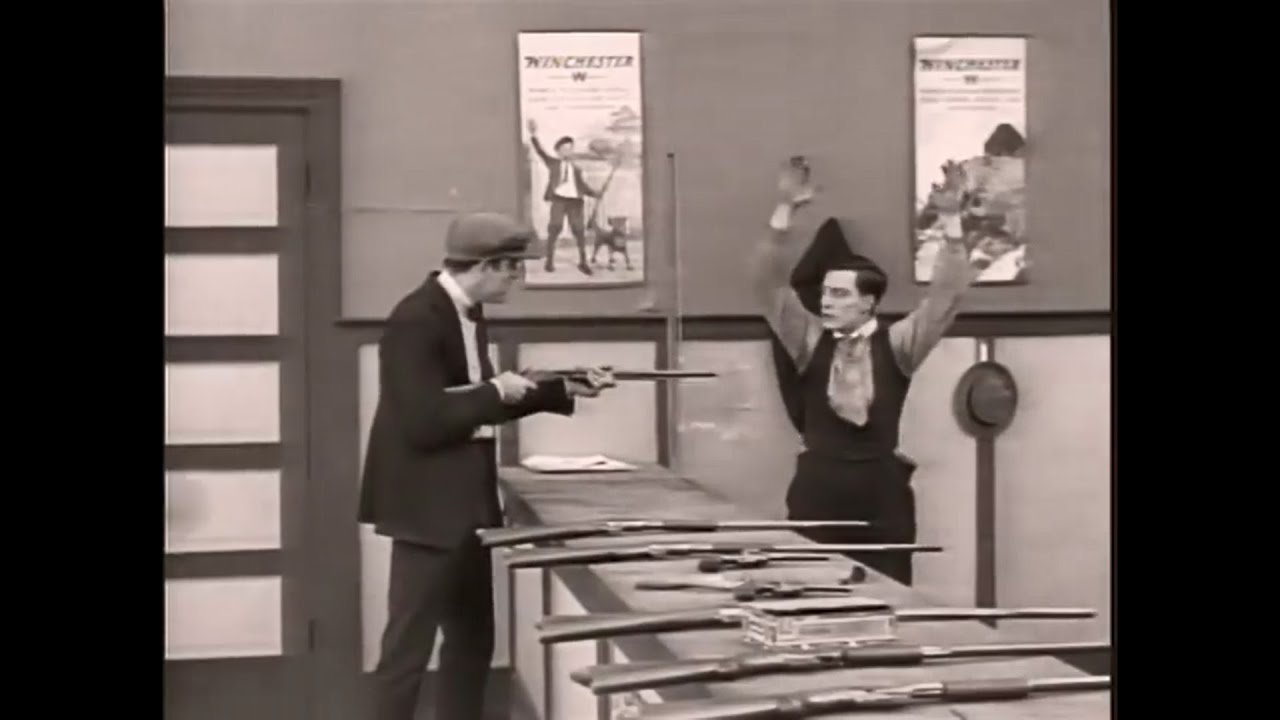The 'High Sign' (1921) Starring Buster Keaton - YouTube