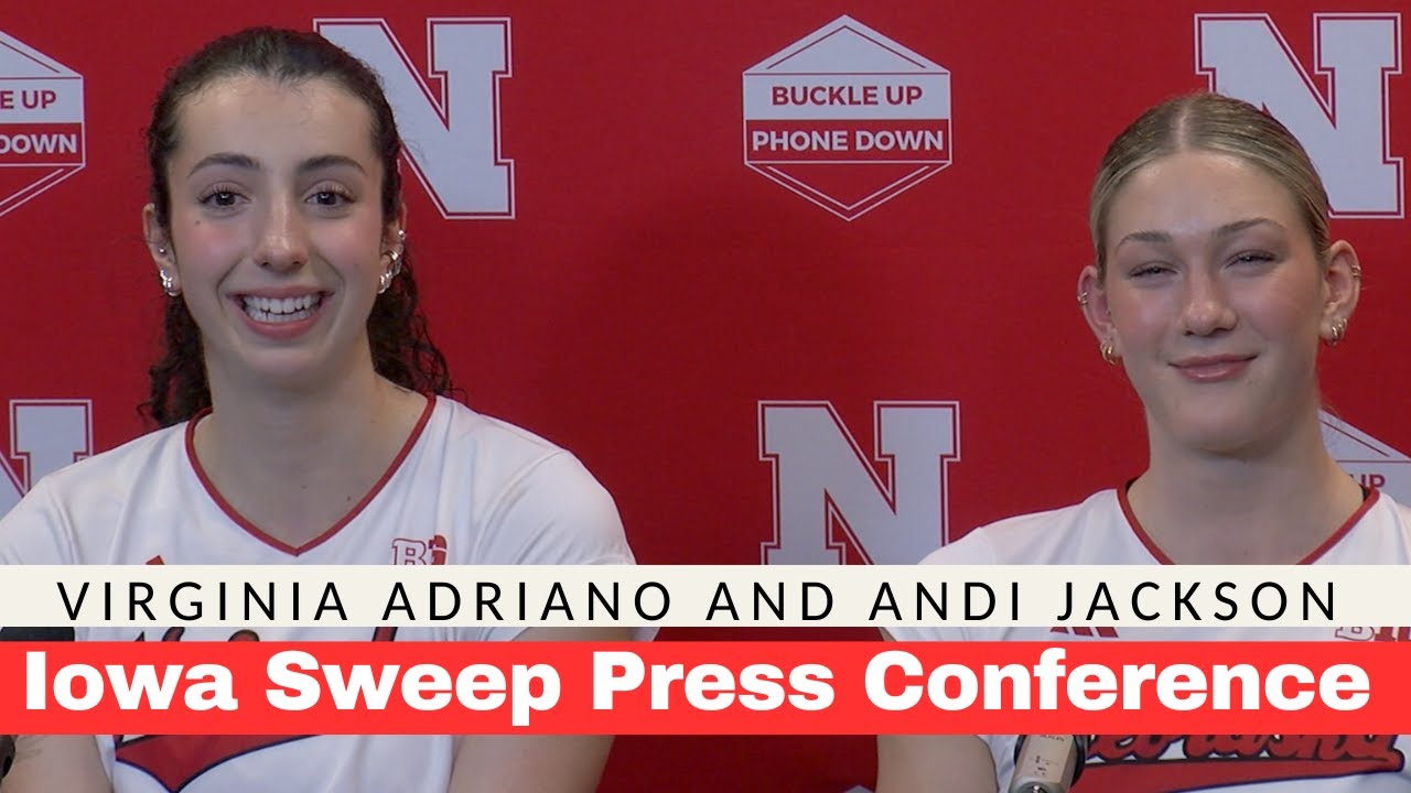 Virginia Adriano & Andi Jackson Press Conference After Sweeping Iowa ...