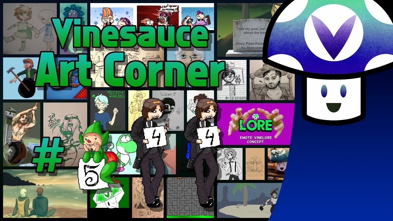 [Vinebooru] Vinny - Vinesauce Art Corner (part 544) - YouTube