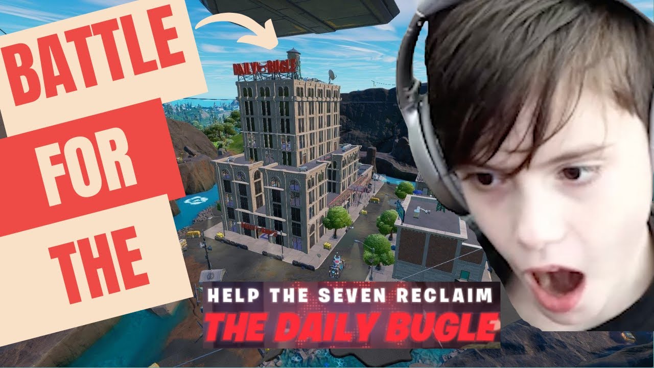 Fortnite Chapter 3: EPIC Battle for The Daily Bugle! - YouTube