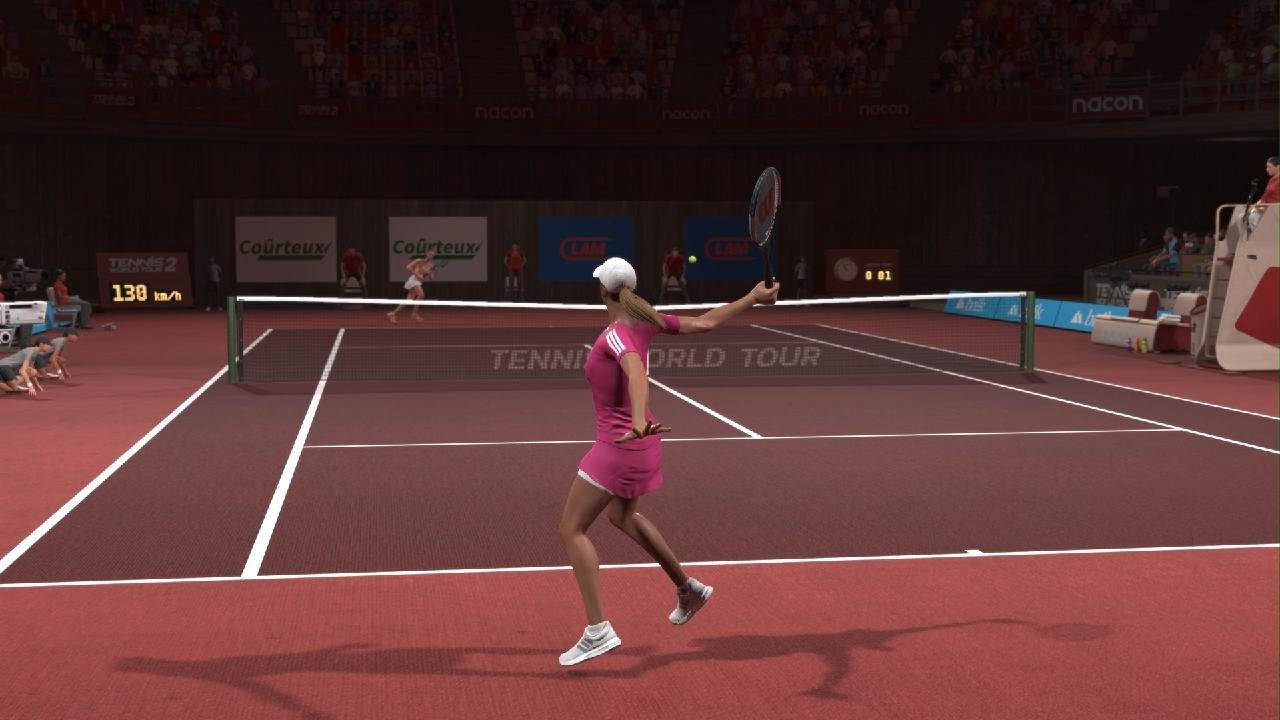 Tennis World Tour 2 -BEST BACKHAND ANIMATION- - YouTube