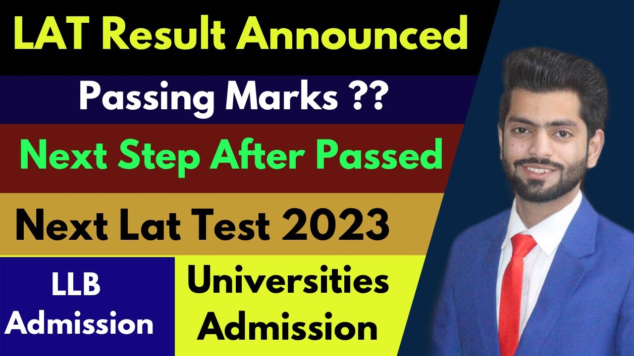 Lat Test Result Announced 20 Nov 2022 | LLB Admission |Next Lat Test ...
