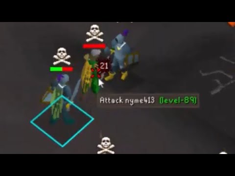 Oldschool Runescape - F2P Pking at Rune Rocks - Clearing WAVY - YouTube
