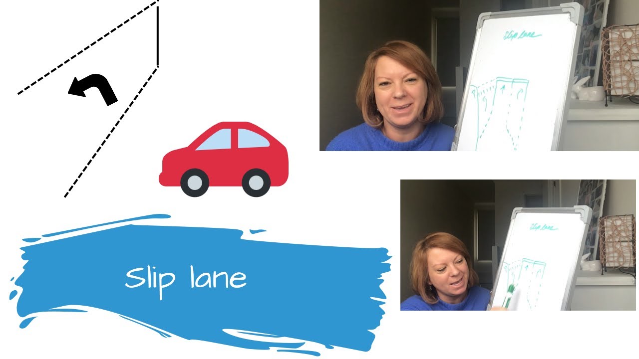 Road rules classroom : Slip lane - YouTube