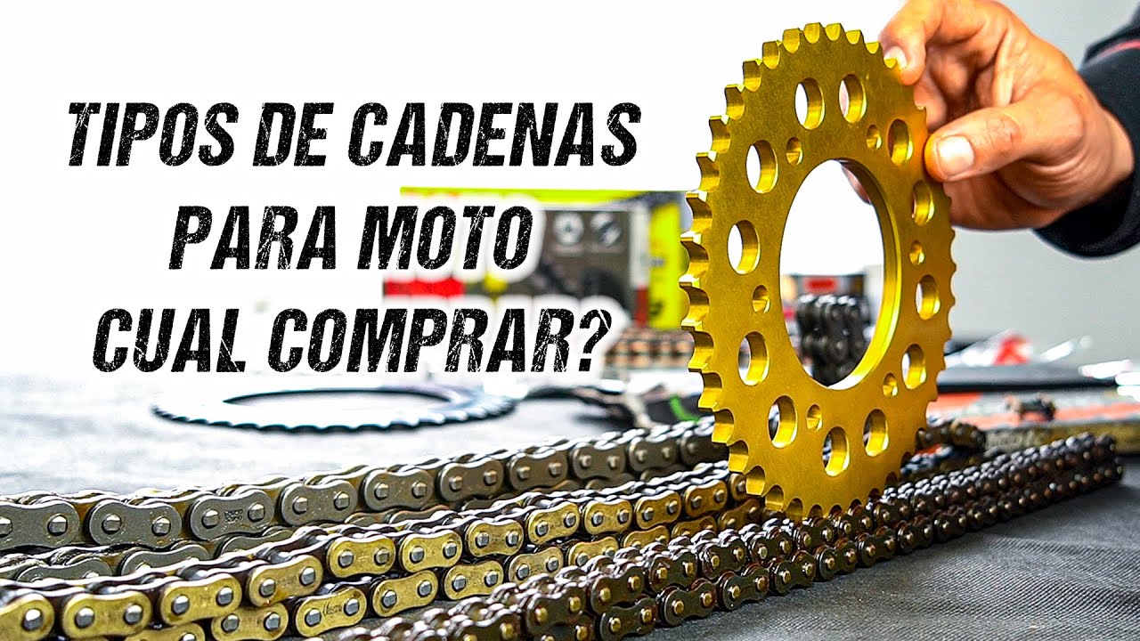 Lo que debes Saber de las Cadenas para Moto | Energy Motos - YouTube