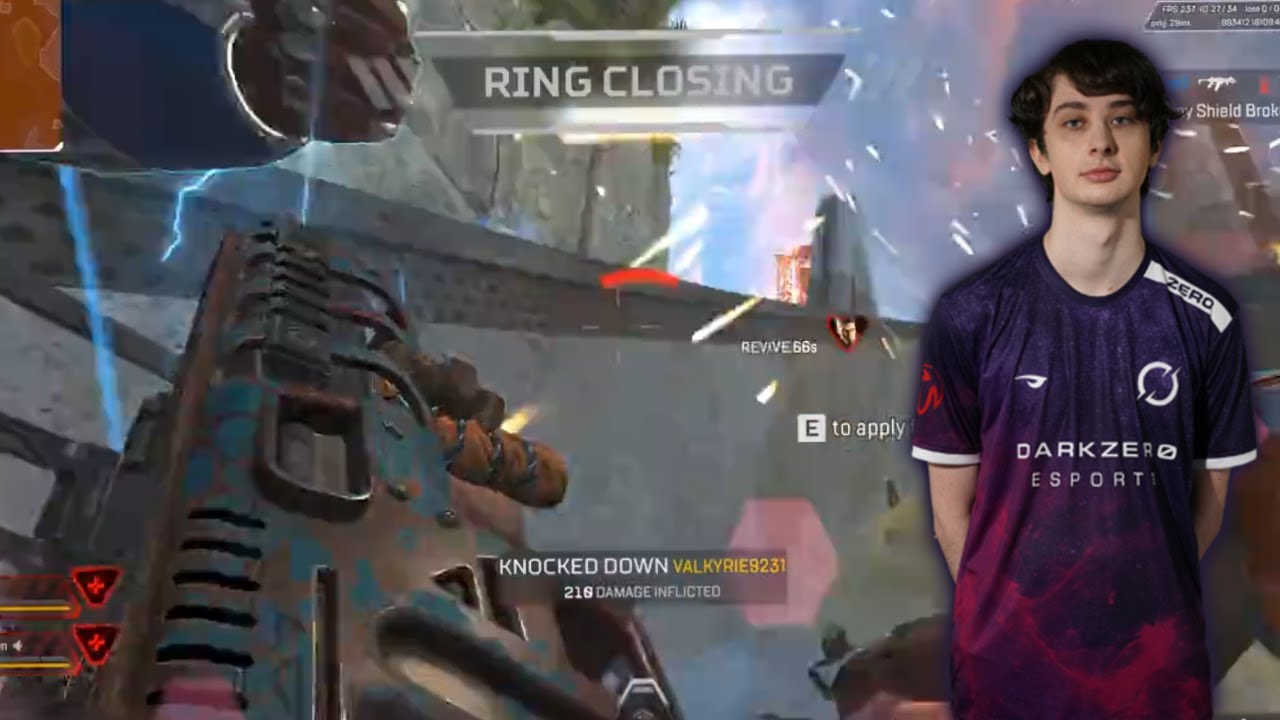 DZ Zer0 DESTROY'S LG IN A 1V3! Apex Legends - YouTube