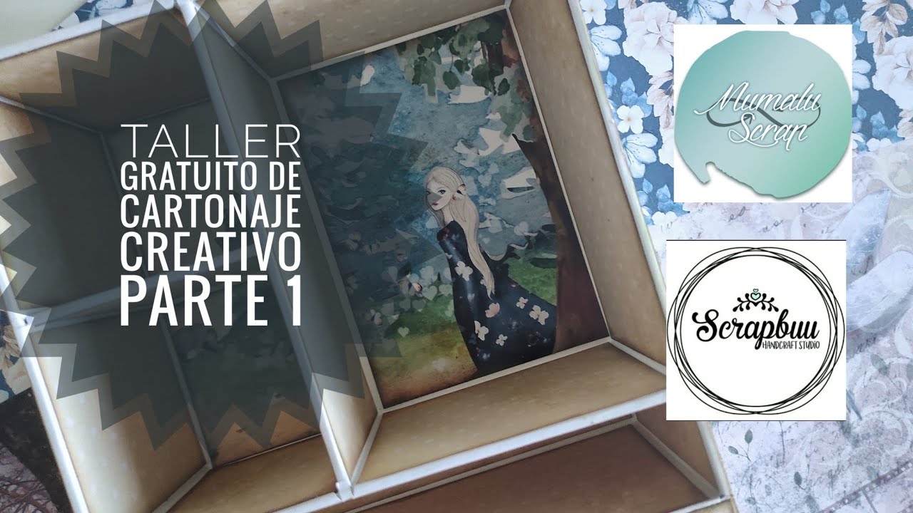 Taller gratuito de cartonaje creativo ( parte 1 ) - YouTube