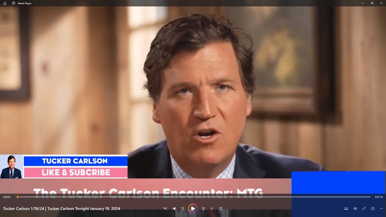 Tucker Carlson 1 19 24 Tucker Carlson Tonight January 19, 2024 - YouTube