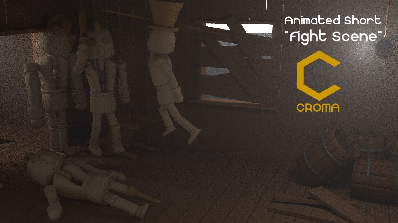 Fight Scene - Blender Super Short Animated Short Film - Episode 1 ...