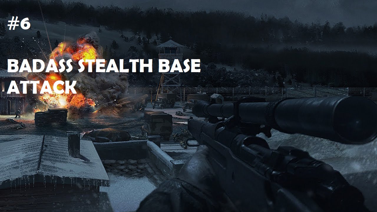 Call of Duty WWII #6 Night Raid on German Base - YouTube